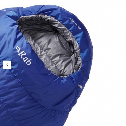 שק שינה פוך אווזים טבעי Rab Alpine Pro 400