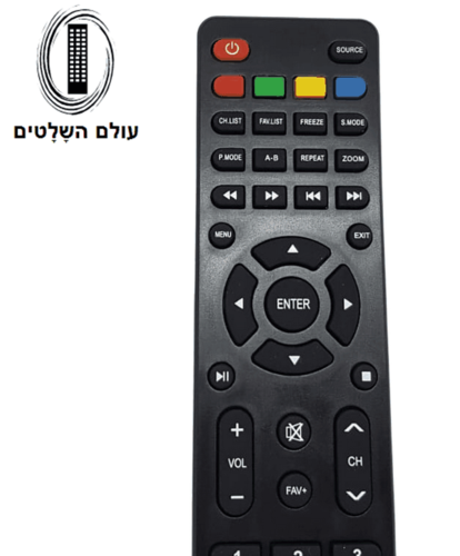 שלט תואם לטלויזיה JETPOINT סמארט ורגילות - שלט לטלויזיה JETPOINT