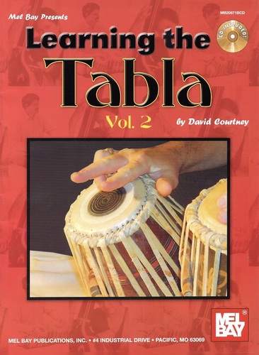 ספר תווים לטבלה Learning the Tabla, Volume 2 - תווים לכלי הקשה